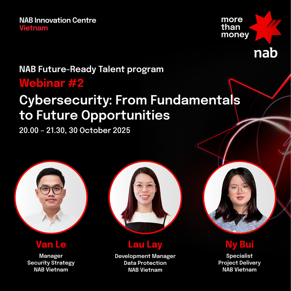 🌐 NAB FUTURE-READY TALENT - WEBINAR #2: Cybersecurity: From ...
